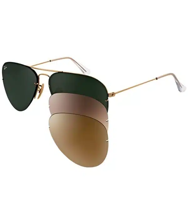 Lunette de Soleil Ray-Ban RB3460 cadre doré | prix pas cher